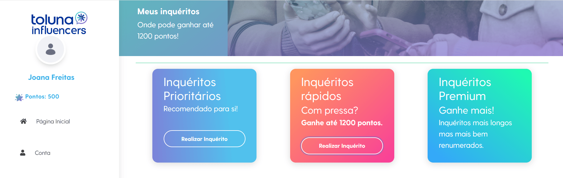 Toluna Influencers: ganha dinheiro online ao responder a inquéritos ...